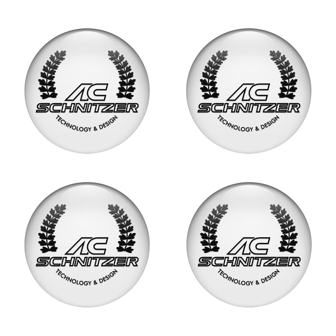 Set 4x40-120mm AC Schnitzer Logo Domed Stickers for Wheels - Etsy