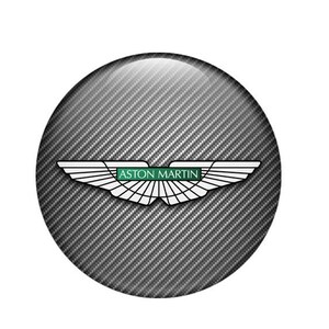 4x40-120mm Aston Martin Logo Domed Stickers for Wheels Center - Etsy