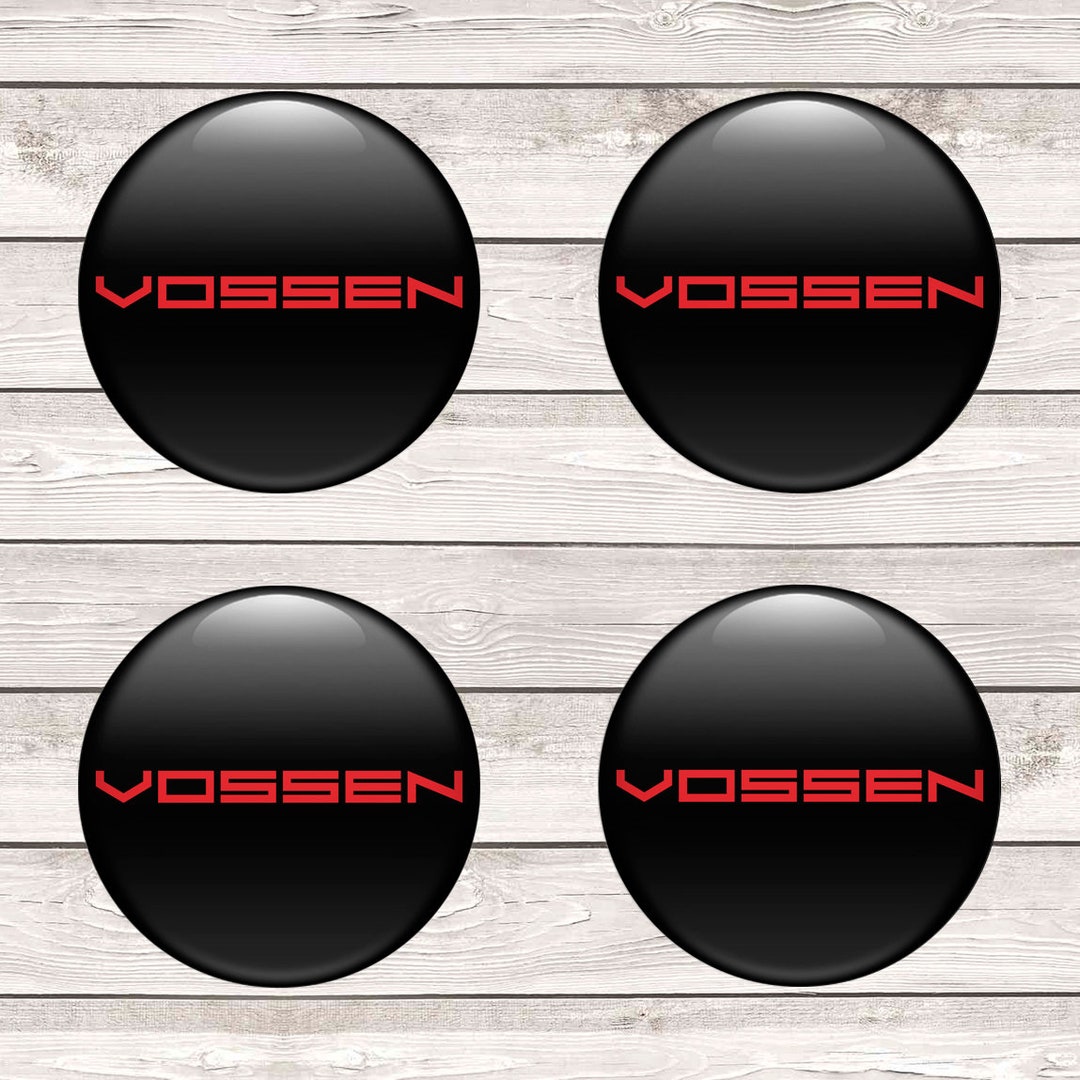 SET 4 X 40-120 Mm Hand Made Logo Vossen Silikone Stickers - Etsy