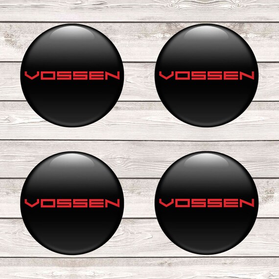 SET 4 X 40-120 Mm Hand Made Logo Vossen Silikone Stickers - Etsy