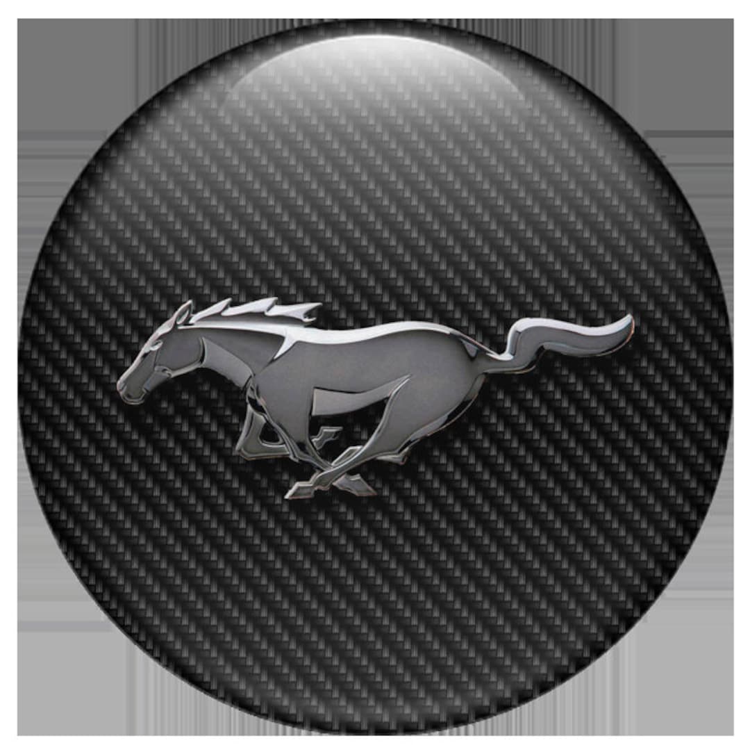 Ford Mustang Badge Silicone Emblem Sticker All SIZES Car - Etsy Canada