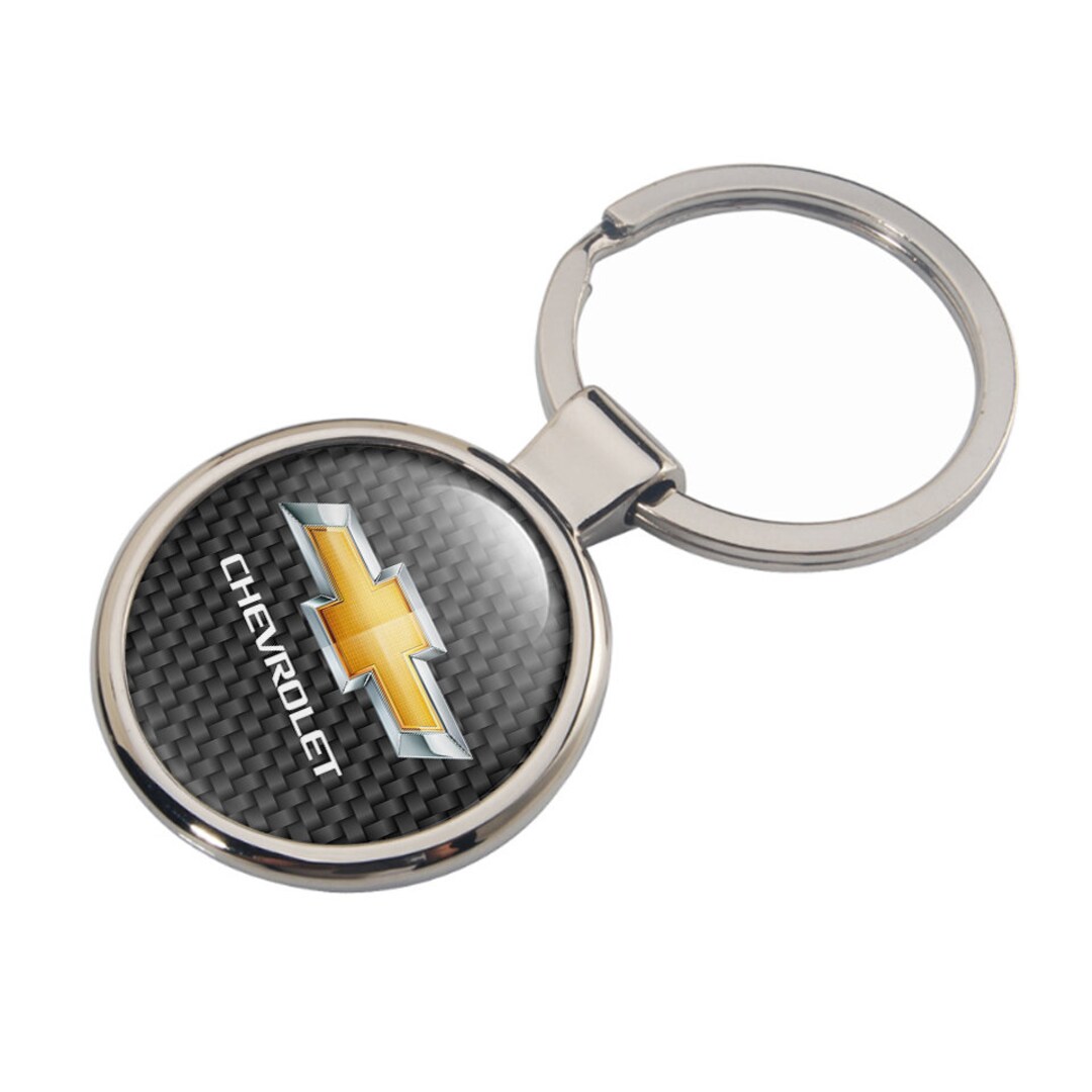 Chevrolet Handmade Designer Metal Logo Keychain Gift Keyring - Etsy