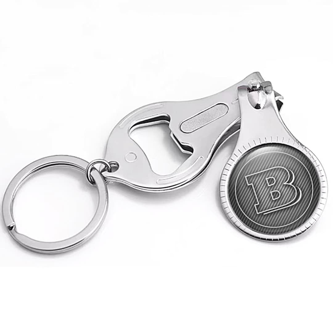 Brabus Designer Metal 3 in 1 Keychain Nail Clipper Opener - Etsy