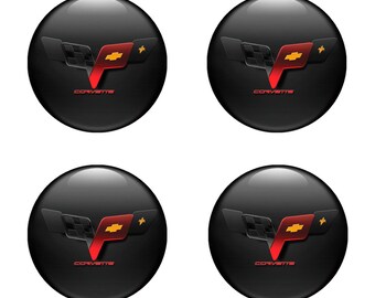 Corvette Rim Sticker - Etsy
