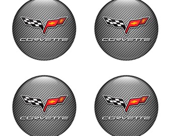 Corvette Rim Sticker - Etsy