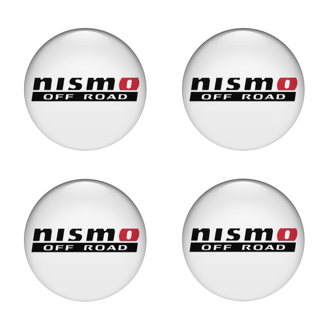 SET of 4 X All Sizes Print Surface Nismo off Road Silicone Self ...