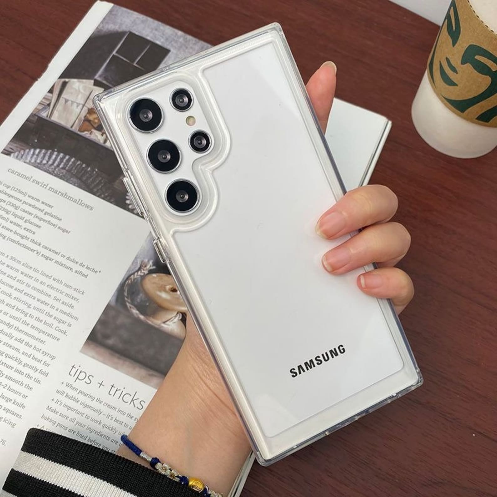 Pure Gel Crystal Clear Silicone Phone Case for Samsung Galaxy - Etsy UK