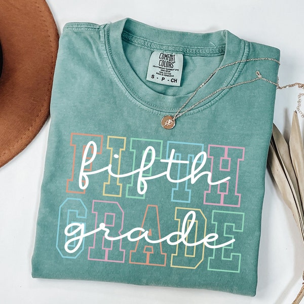 5th Grade Teacher Shirt - Etsy