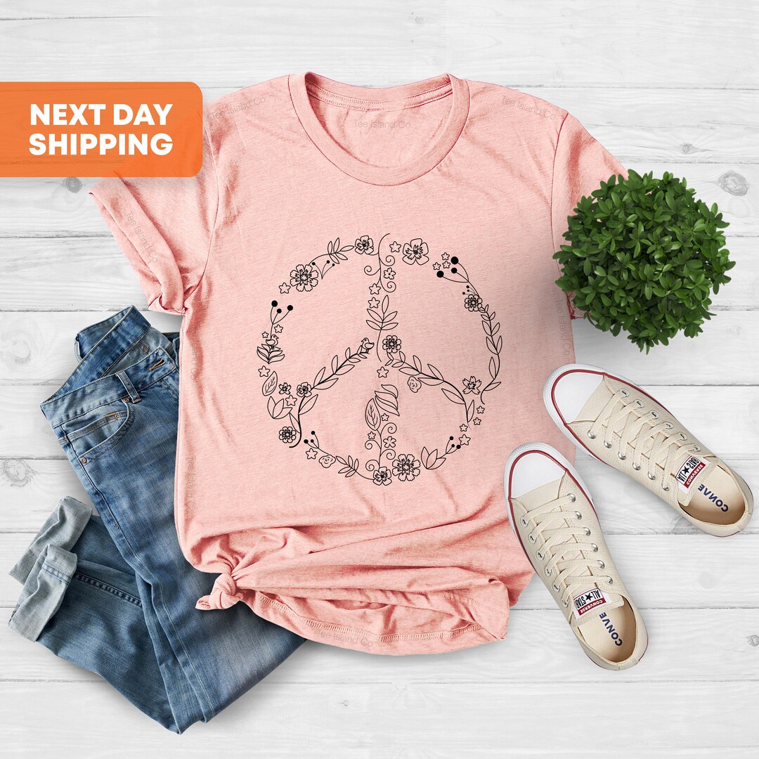 Peace Shirt Peace T-shirt Peace Sign Shirt Peace Sign - Etsy