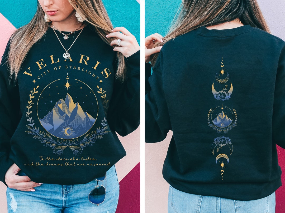 Velaris Sweatshirt, the Night Court Velaris Shirt, City of Starlight ...
