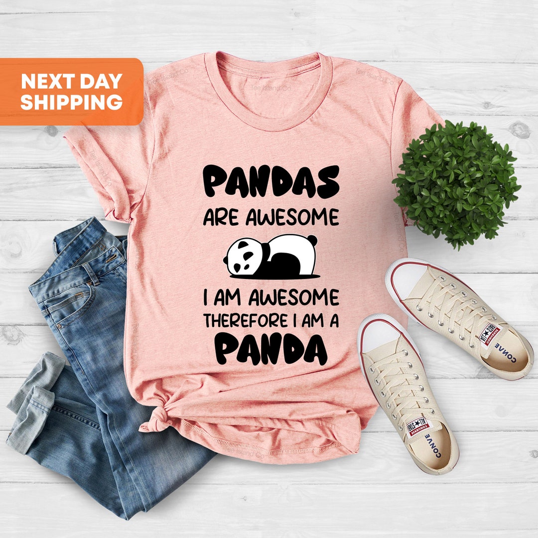 Panda Lover Shirt, Panda Lover Gift, Panda Shirt, Panda Gift, Animal ...