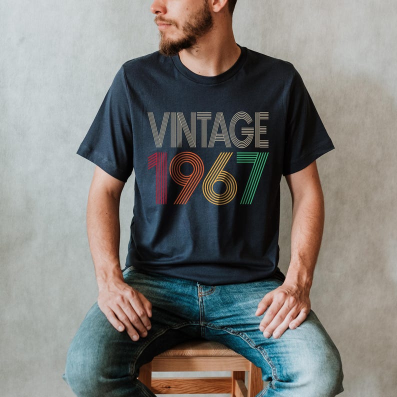 59th Birthday Shirt, Vintage 1967 Shirt, Retro 1967 Shirt, 59th ...