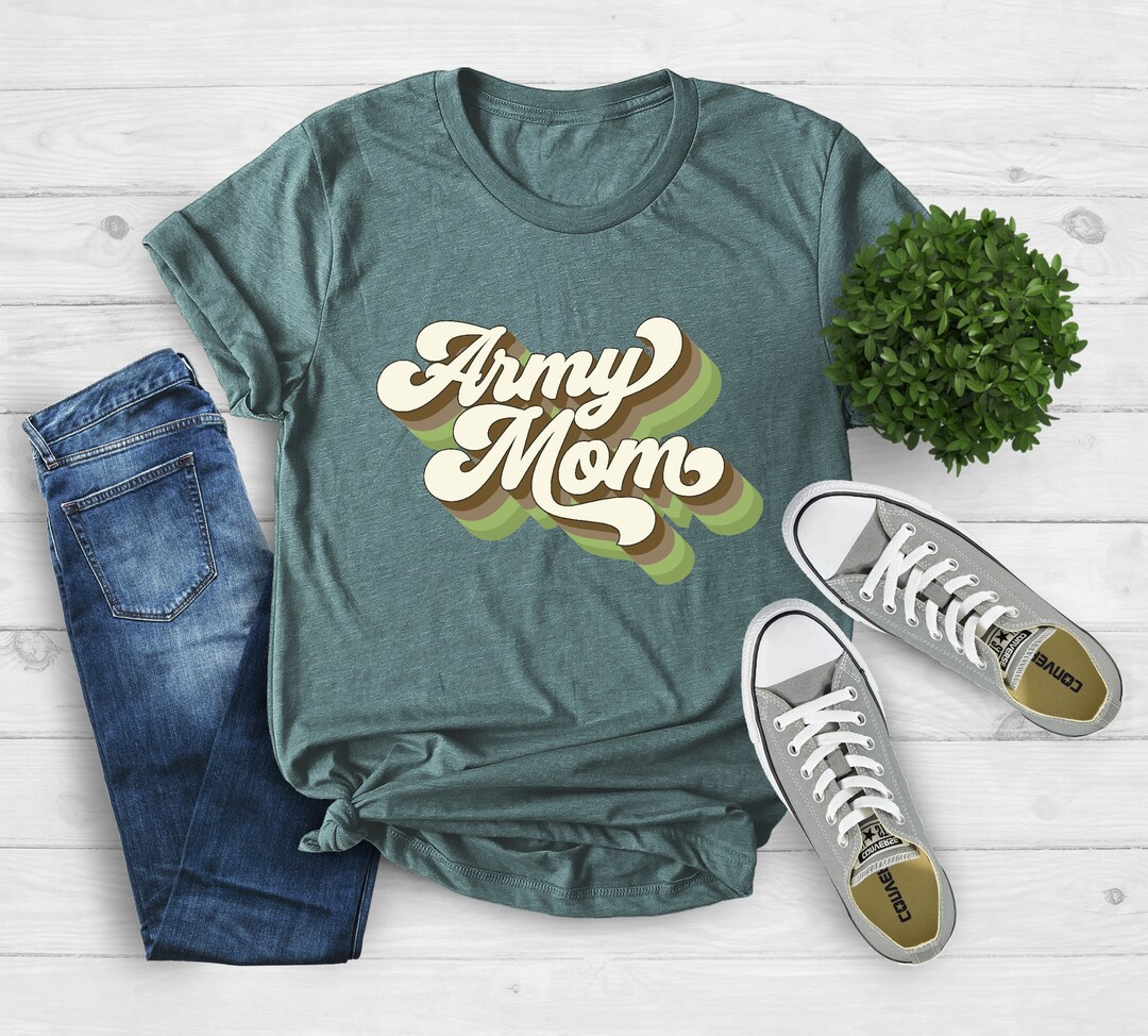 Army Mom Shirt, Proud Army Mom Shirt, Army Wife, Army Family Day Shirt ...