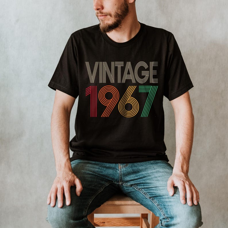 59th Birthday Shirt, Vintage 1967 Shirt, Retro 1967 Shirt, 59th ...