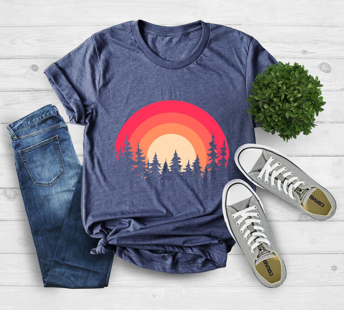 Forest Shirt, Tree, Adventure is Calling, Mountain Themed T Shirt ...
