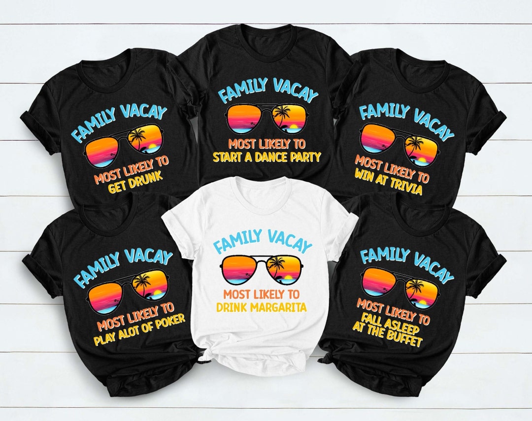 Family Vacation Shirt, Family Travel Matching Shirt, Matching Family ...