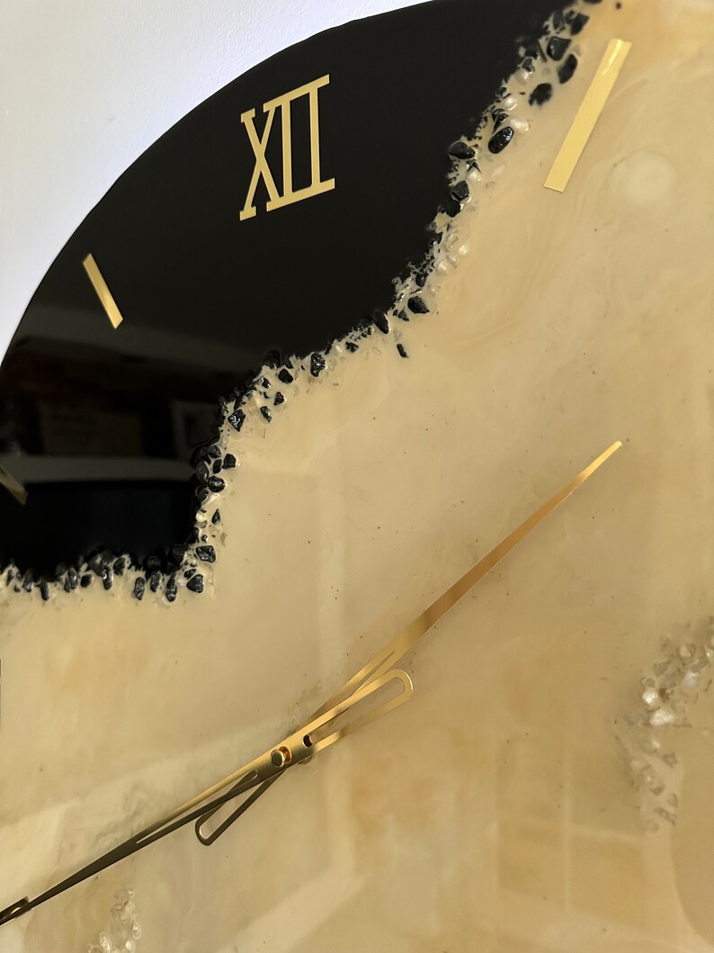 Epoxy Wall Clock - Etsy