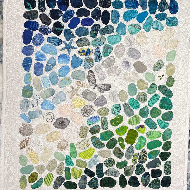 Sea Glass Quilt - Etsy