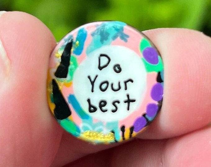 Painted Penny, Do Your Best, Hand Painted US Penny, Coin Painting ...