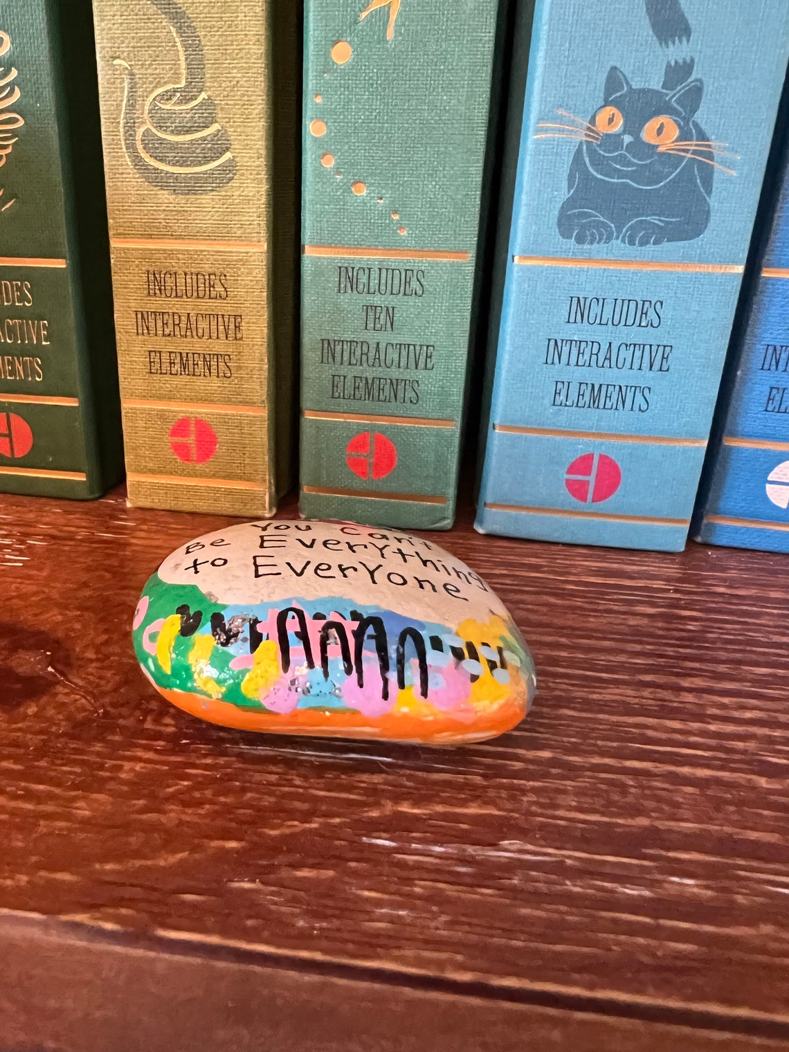 Inspirational Hand-painted Rock: Self-care Gift, 'you Can't Be ...