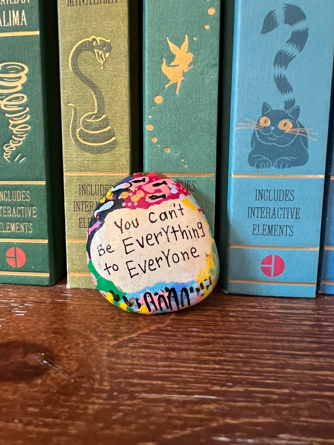 Inspirational Hand-painted Rock: Self-care Gift, 'you Can't Be ...