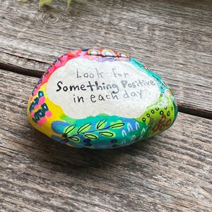 Hand-painted Kindness Rock: Inspirational Art, Positive Quote (2.25 ...