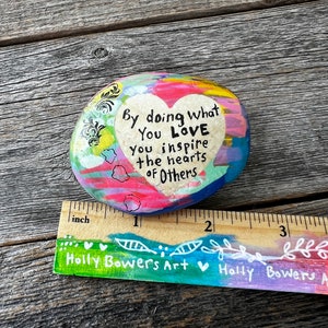 By Doing What You Love You Inspire the Hearts of Others, 2.60-inch ...