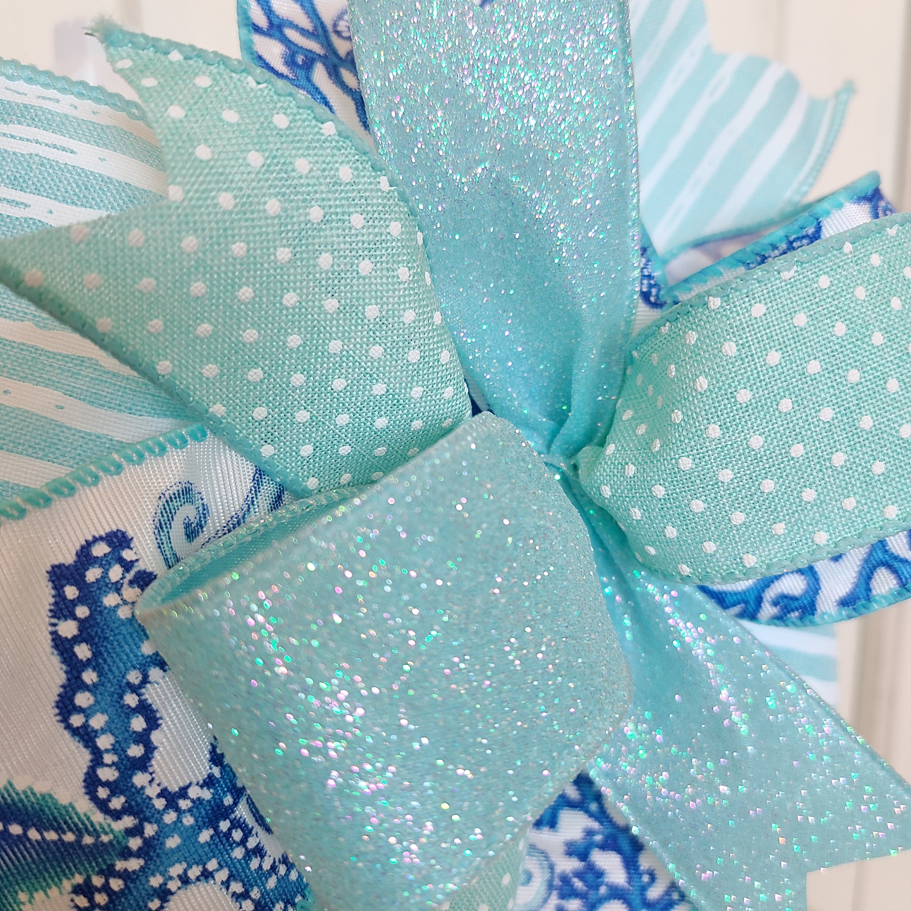 Tropical Summer Seashore Bow for Home Decor Featuring Ribbon With ...
