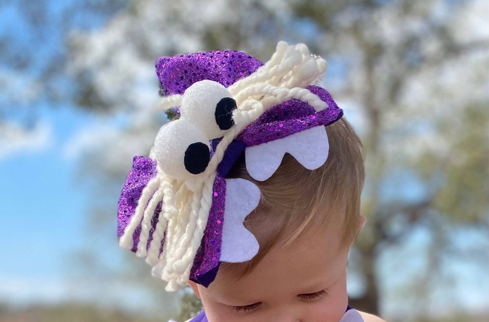 Purple Boo Monster - Etsy