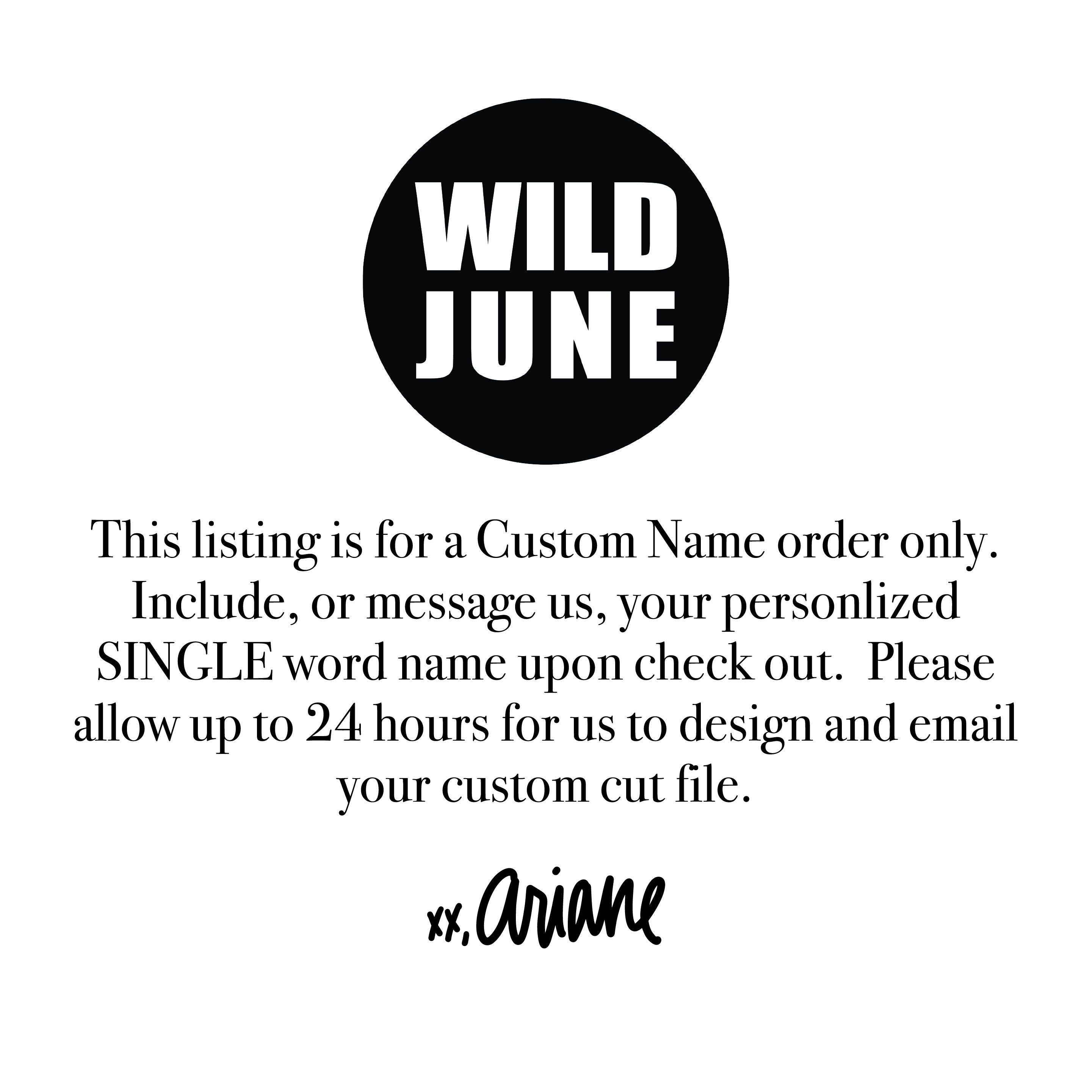 Retro Custom Name SVG | Handwritten SVG | Personalized Digital Cut File ...