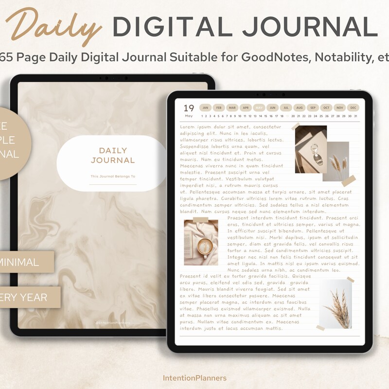 Digital Journal - Etsy