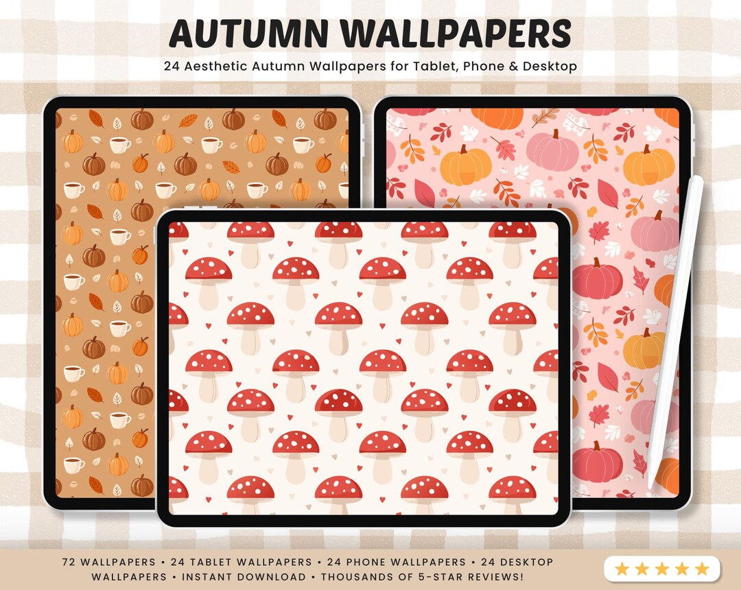 Autumn Wallpapers for Ipad, Iphone, and Desktop, Aesthetic Fall ...