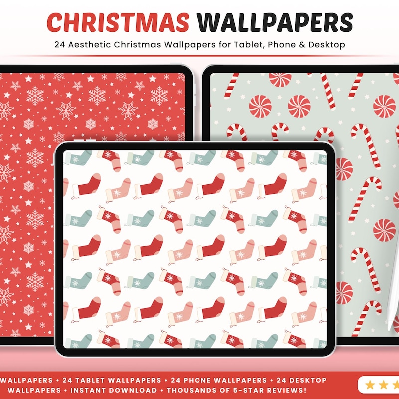 Christmas Wallpaper Images - Etsy