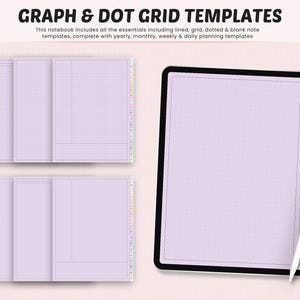 Digital Student Goodnotes Notebook, Minimal Planner, College, Cornell ...