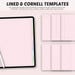 Digital Student Goodnotes Notebook, Minimal Planner, College, Cornell ...