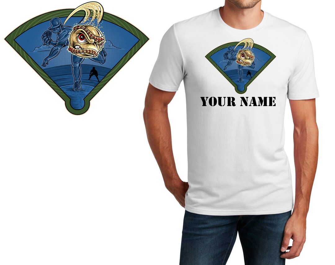 Personalized T-shirt Baseball Pitcher Design, Sports Shirt, Custom ...