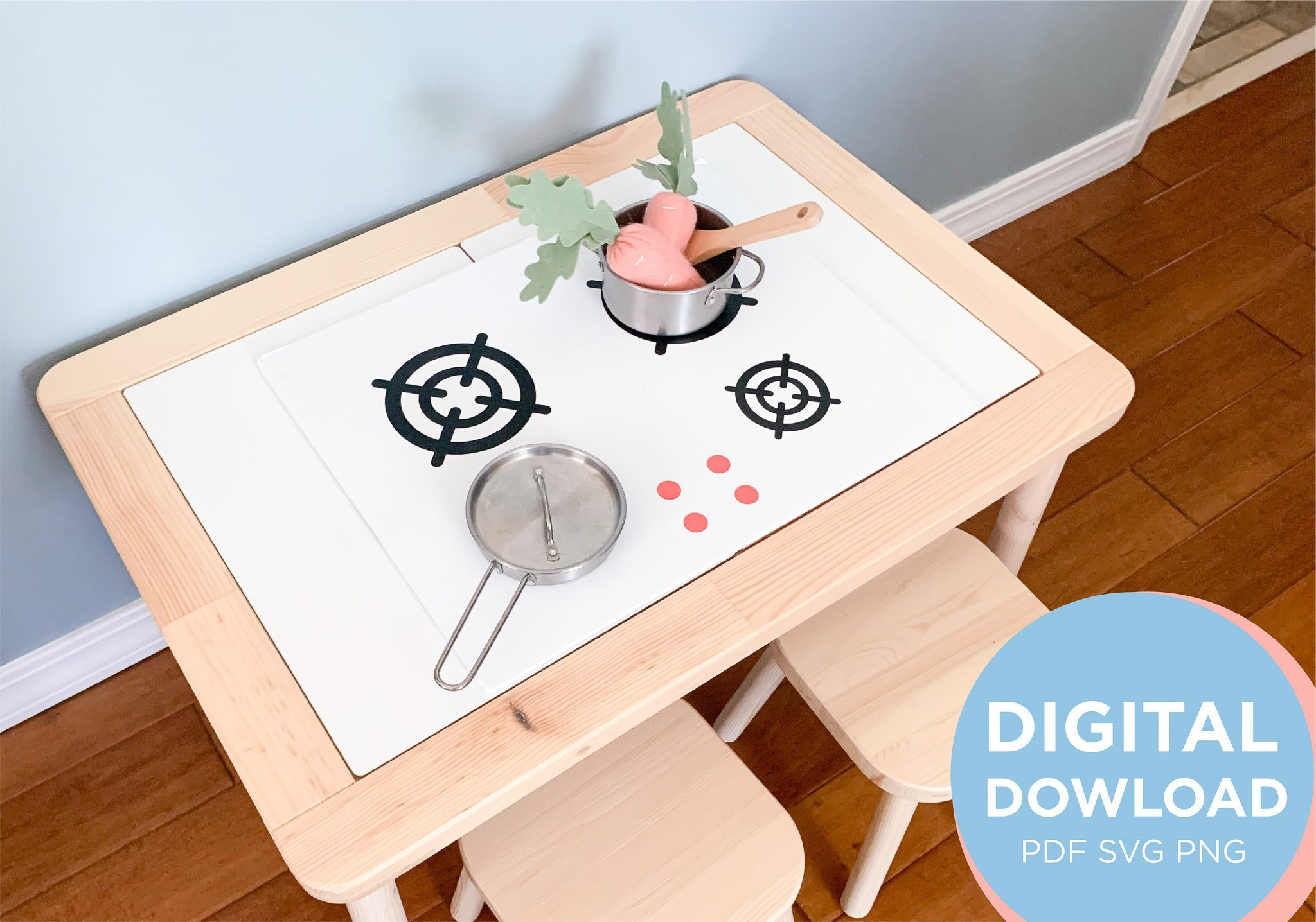 Flisat Trofast Cooktop Pretend Play Cricut Svg Downloadable File - Etsy ...