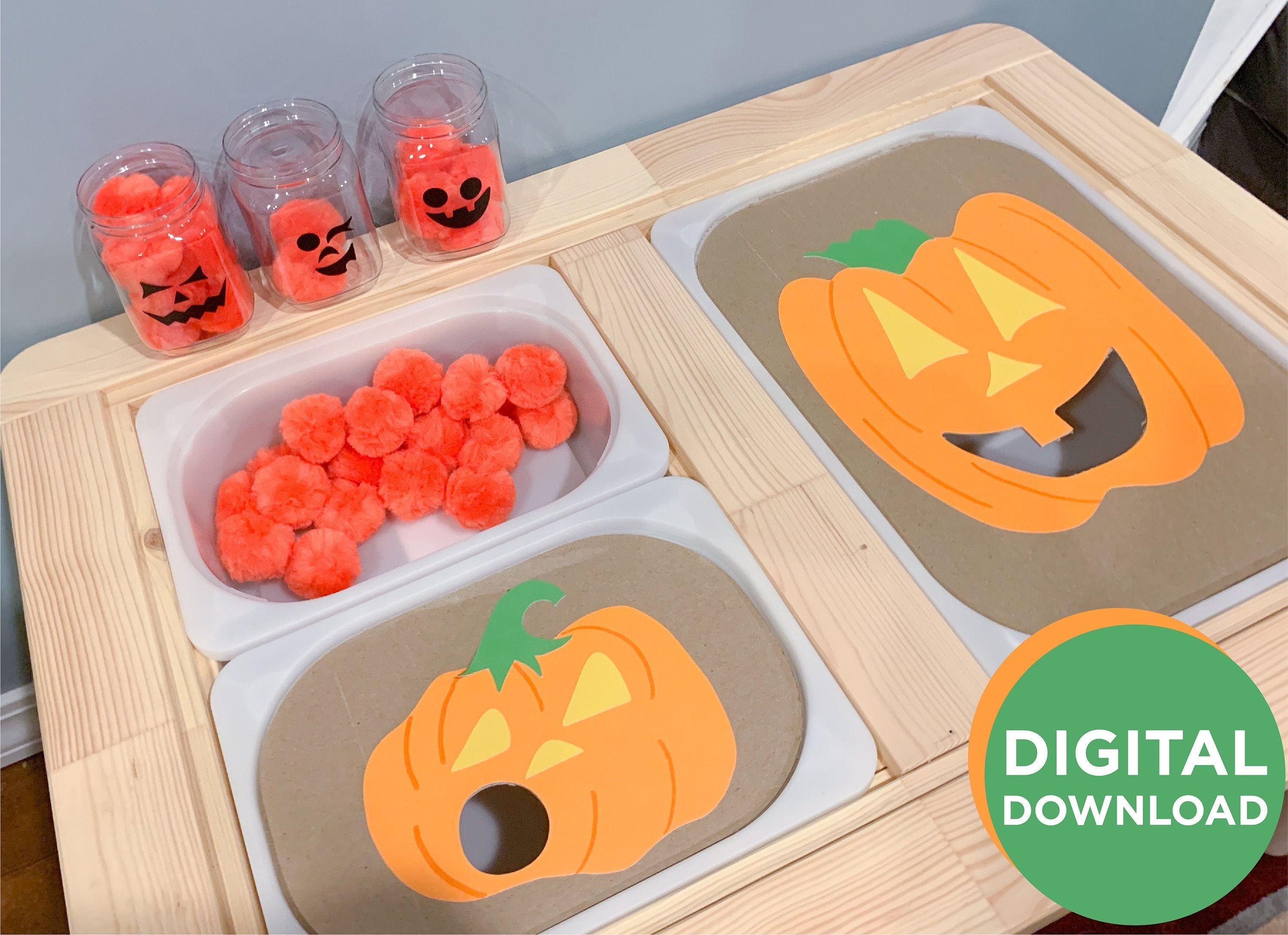 Fall Pumpkin Feeder Flisat Halloween Trofast Pretend Play Cricut Svg ...
