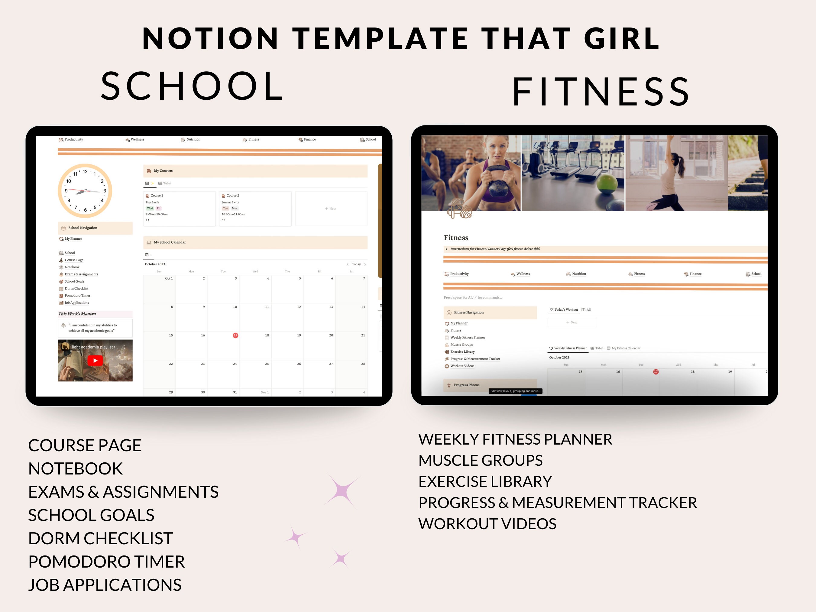 All in One Notion Template: Your Instant Download for a Notion ...