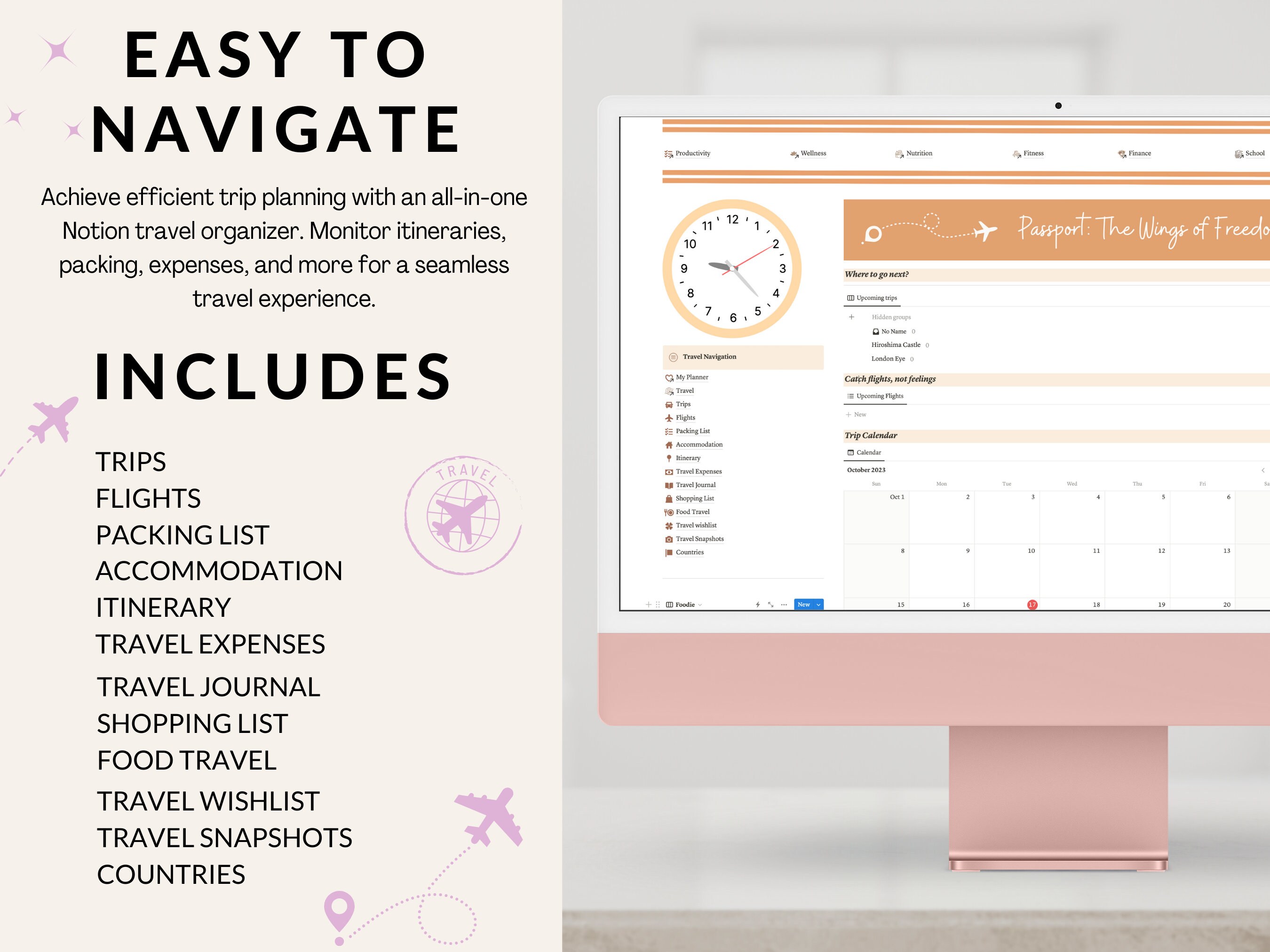 All in One Notion Template: Your Instant Download for a Notion ...