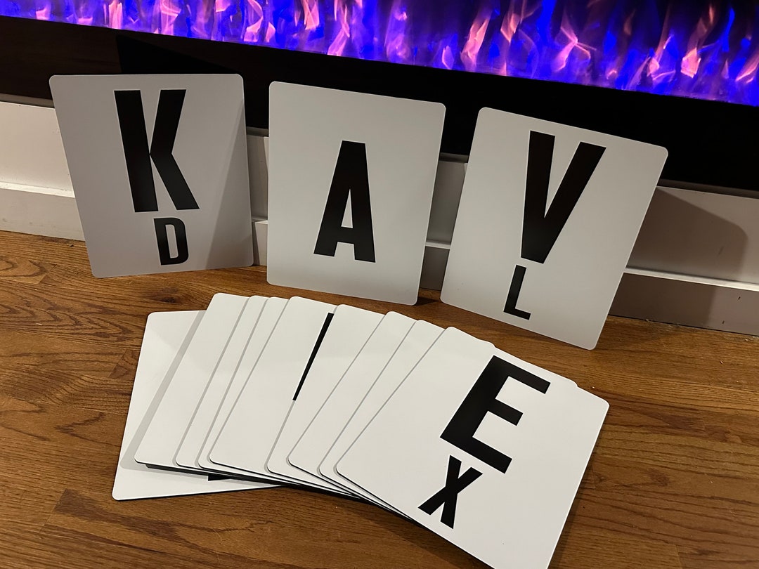 Set of 12 Dressage Arena Letters - Etsy