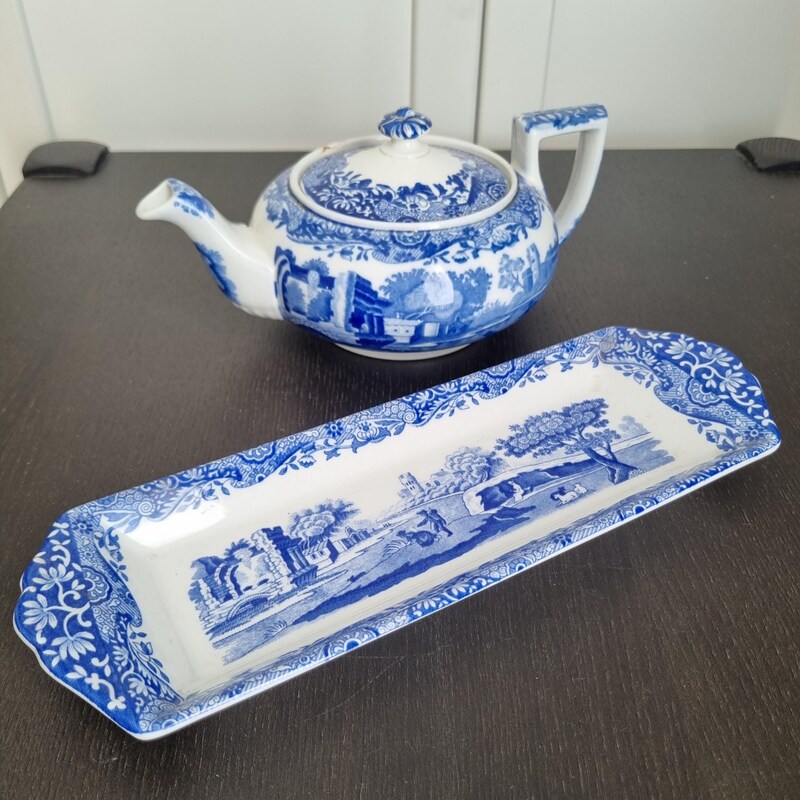 Spode Blue Italian - Etsy UK