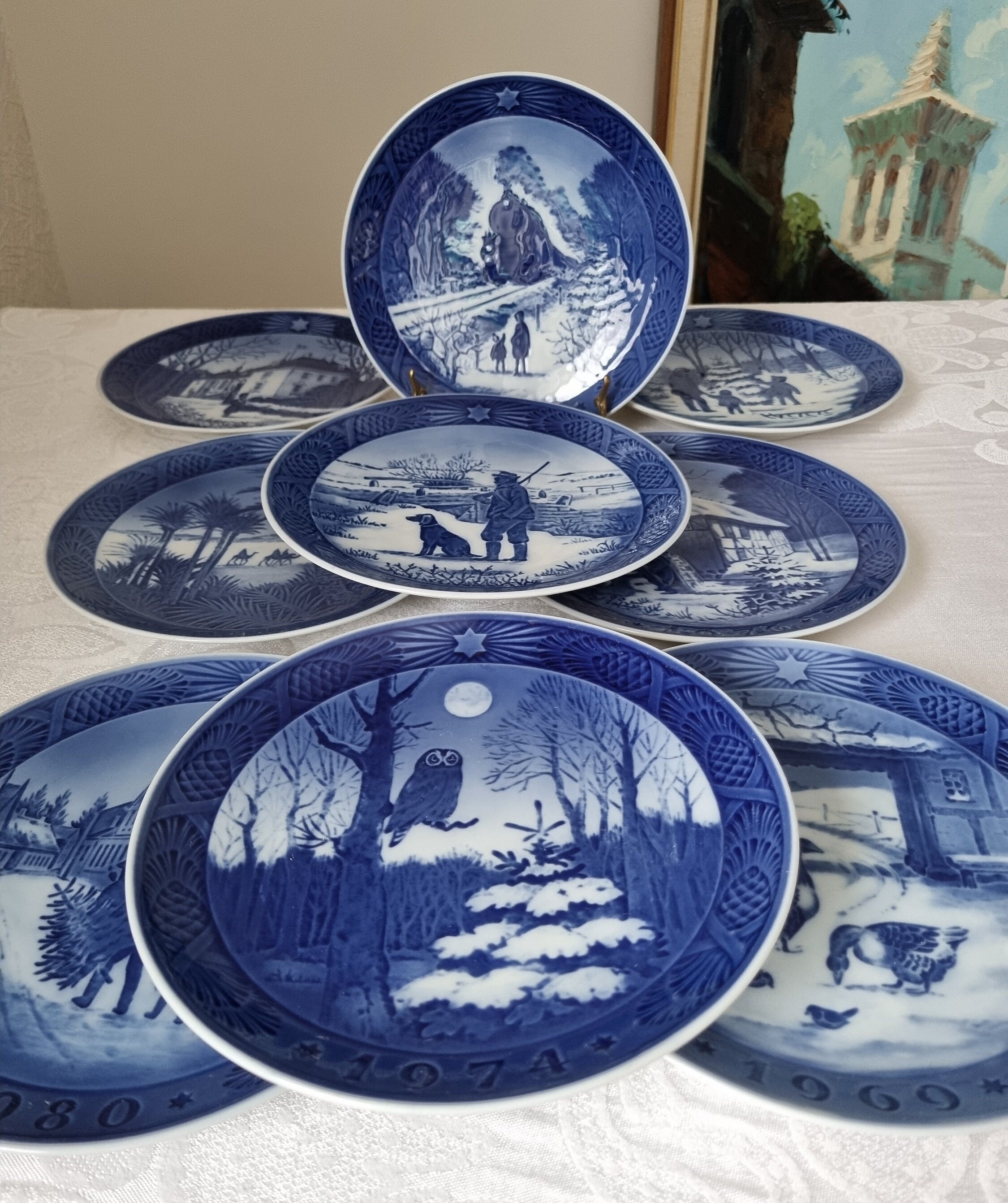 ROYAL COPENHAGEN Vintage Collectable Plate Collection | Kongelig ...