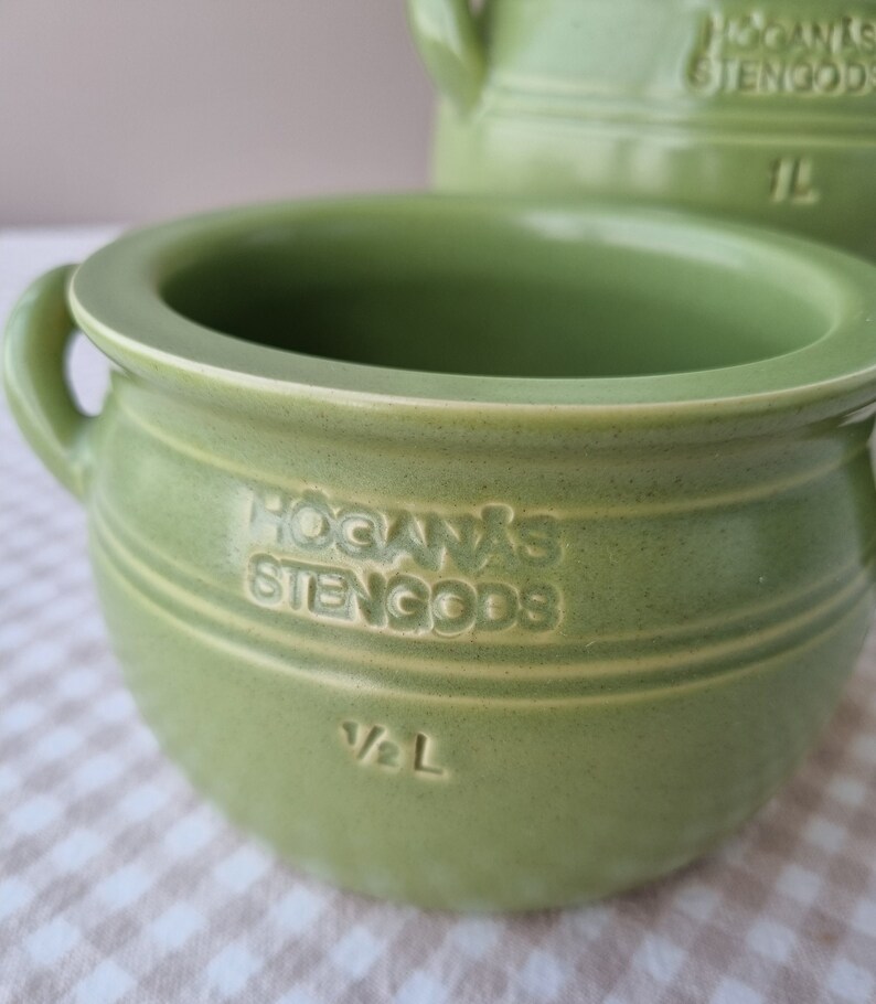 Vtg Ceramic Jar / Pot by Hoganas Keramik Sweden 80's - Etsy