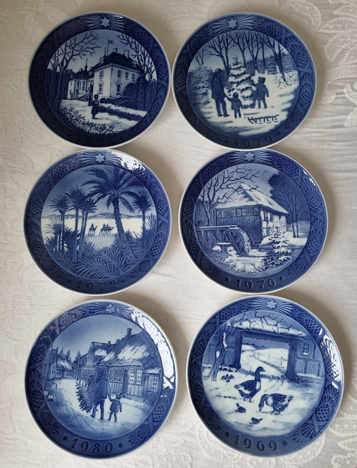 ROYAL COPENHAGEN Vintage Collectable Plate Collection | Kongelig ...