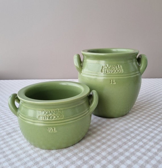 Vtg Ceramic Jar / Pot by Hoganas Keramik Sweden 80's - Etsy