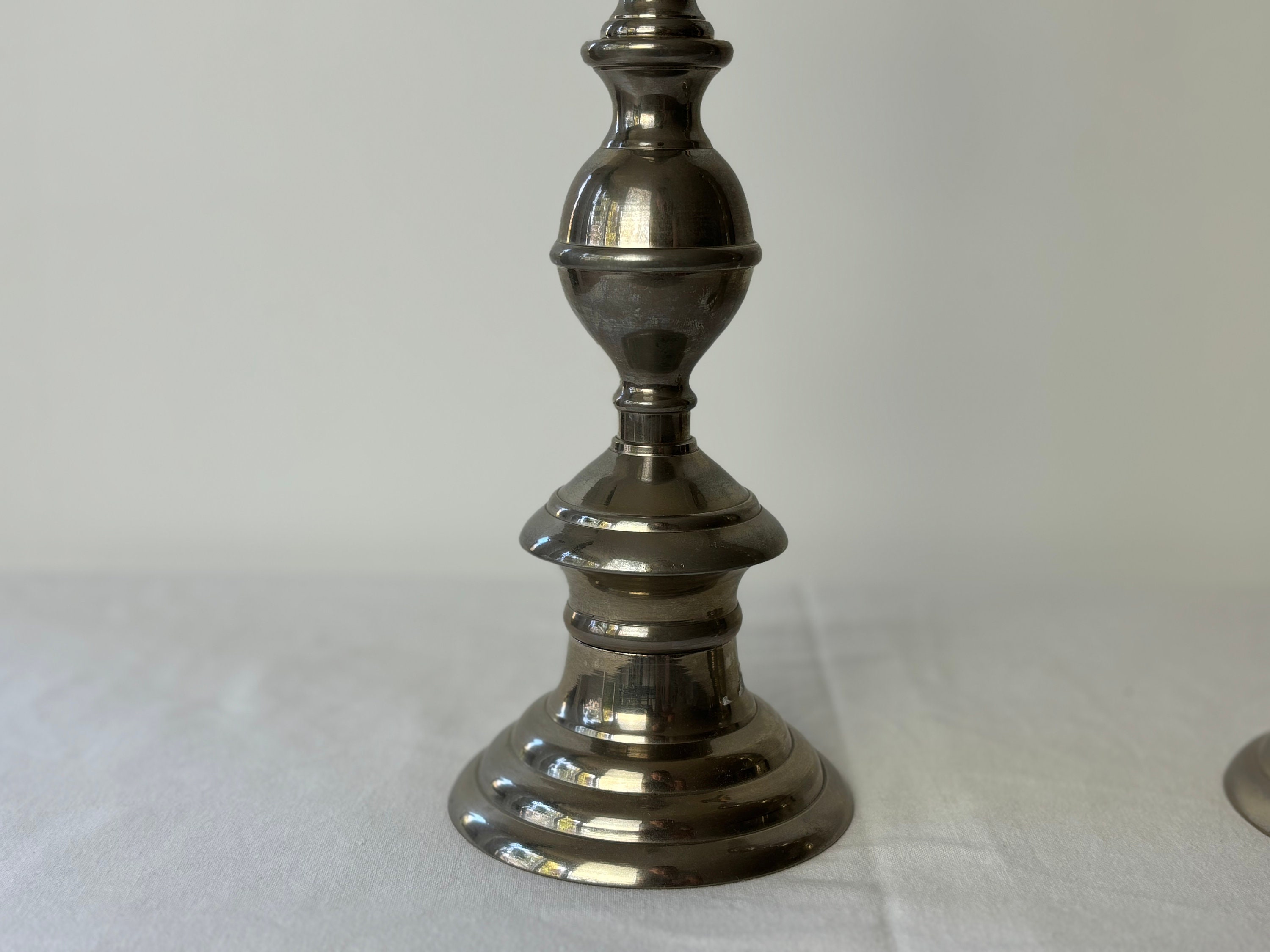 Vintage Set of Candelabras, Beautiful Silver Plated Candle Sticks ...