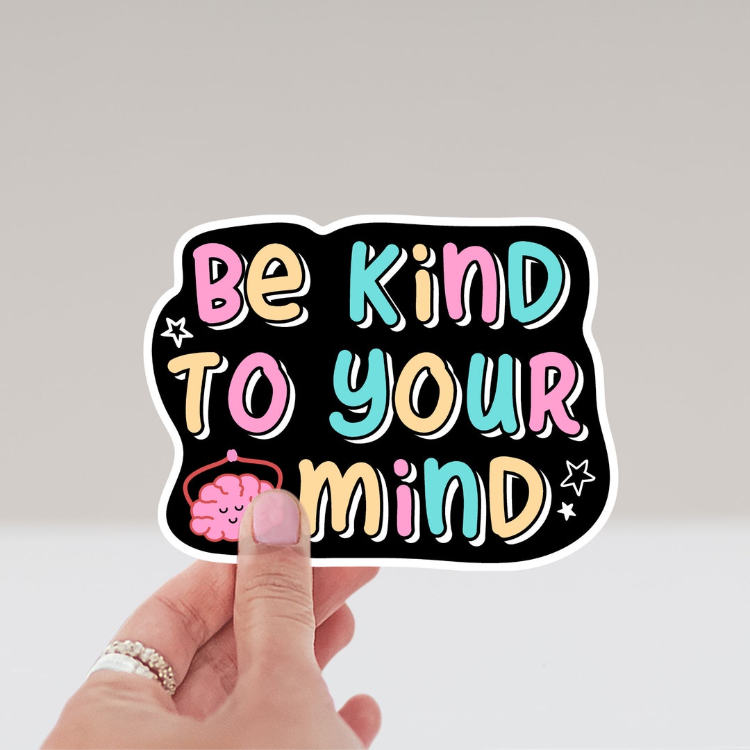 Mental Health Sticker / Growth Mindset Sticker / Cute Sticker ...