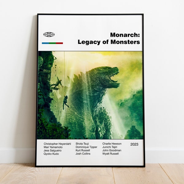 Godzilla Monarch - Etsy