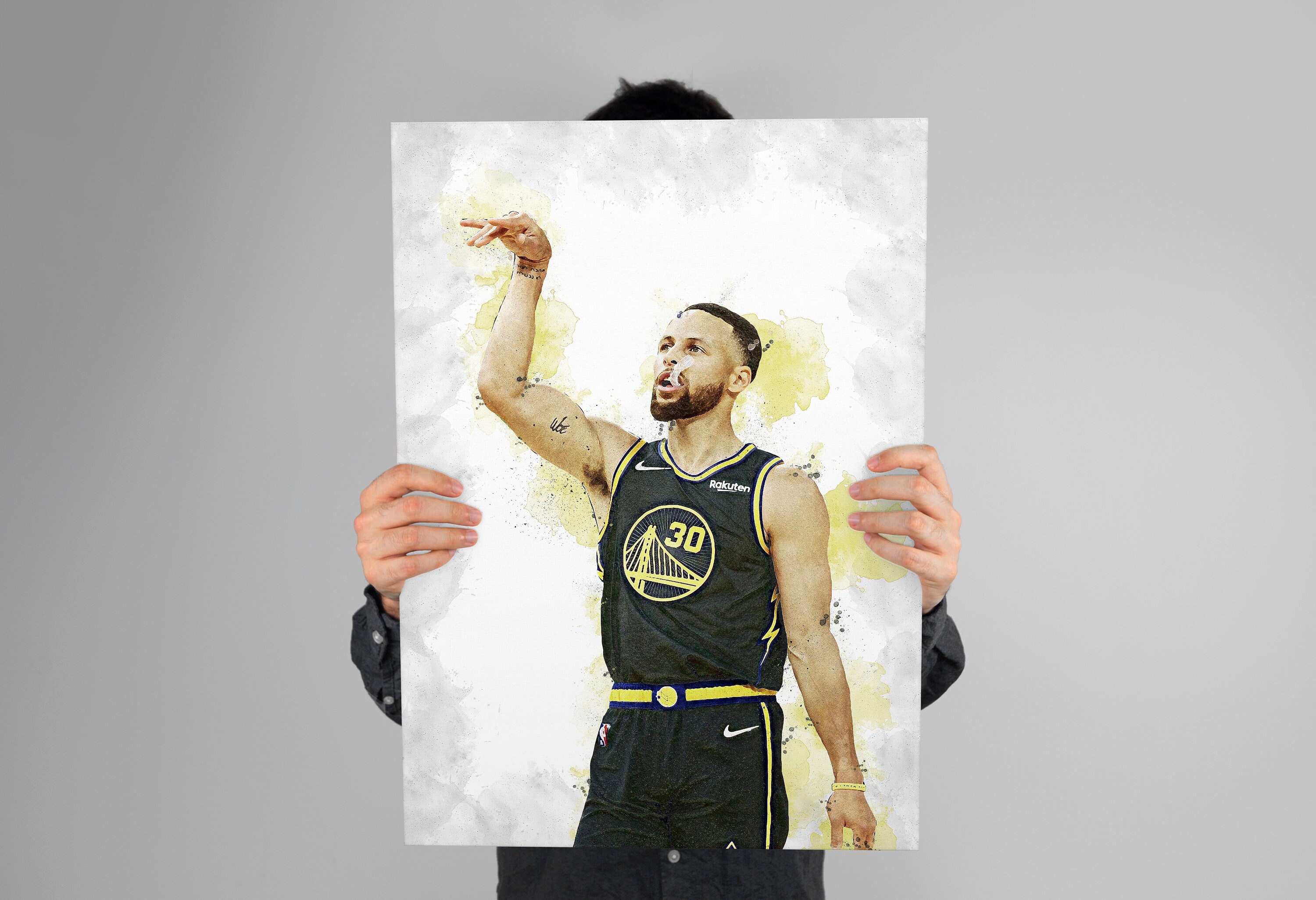 STEPHEN CURRY Sport Poster Poster Basketball Player Poster Digital Art ...